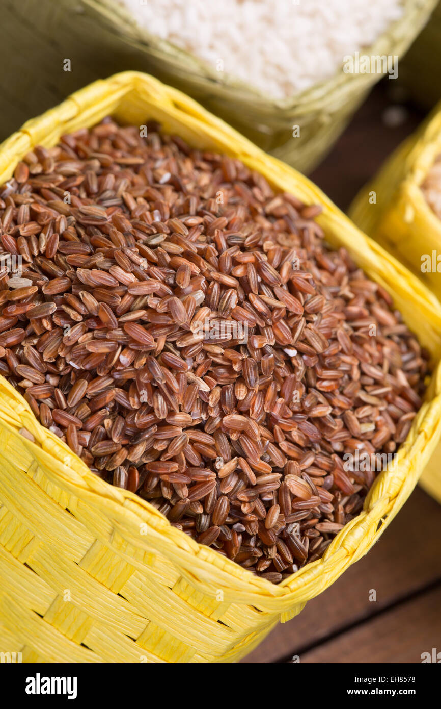 assortment of rice Stock Photo - Alamy