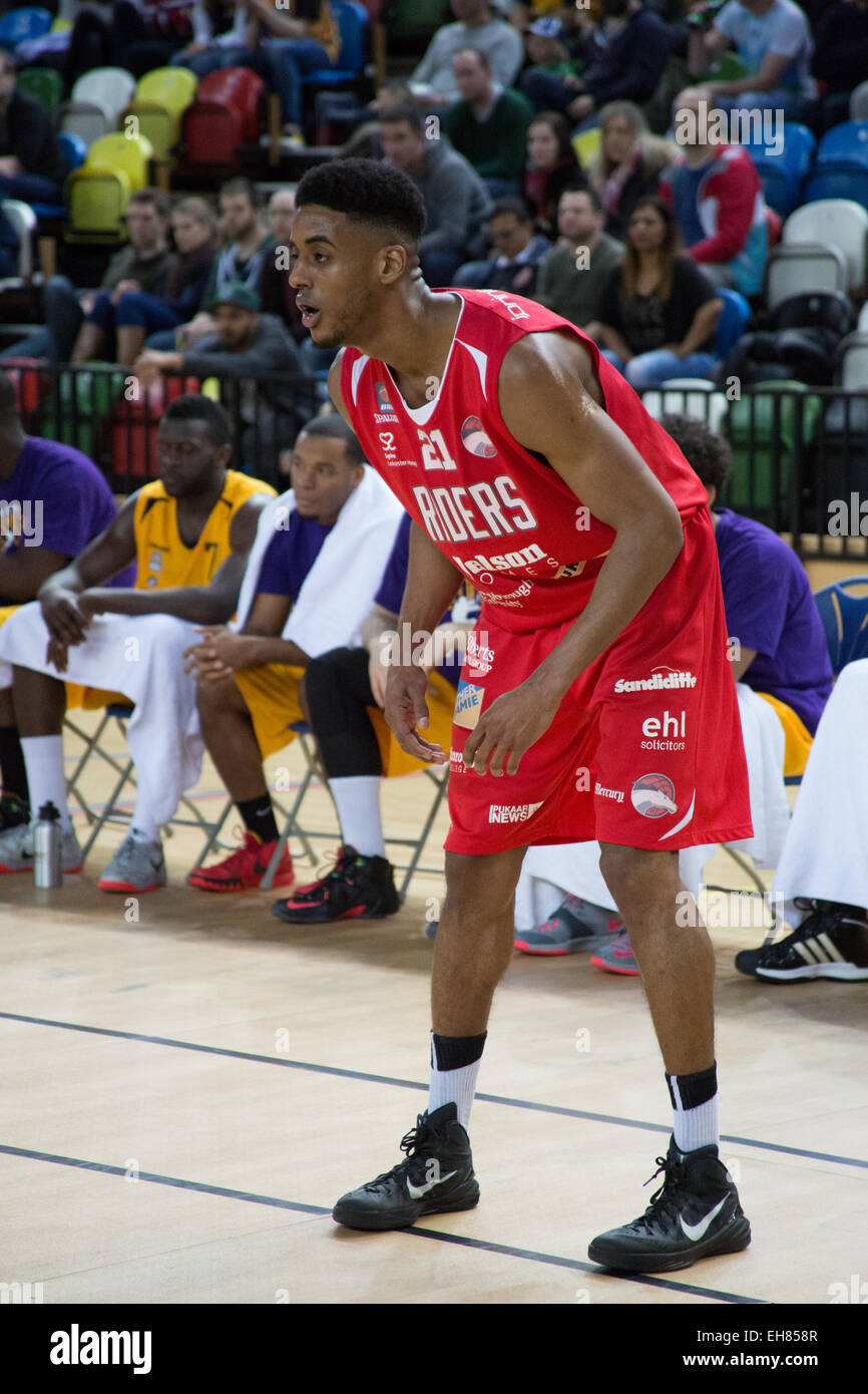 The London Lions basketball team play Leicester Riders, in the second ...