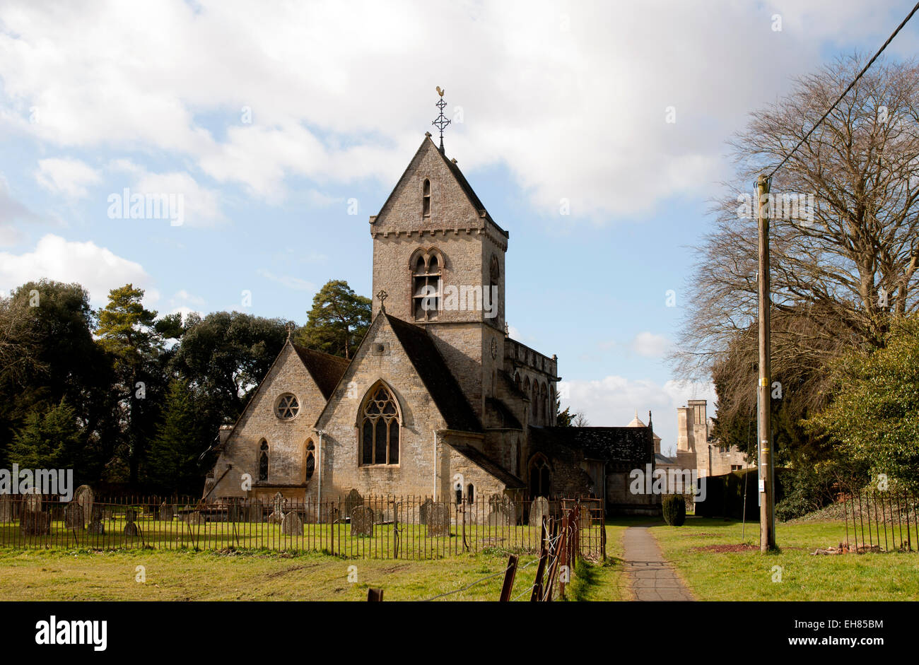Hatherop church hi-res stock photography and images - Alamy