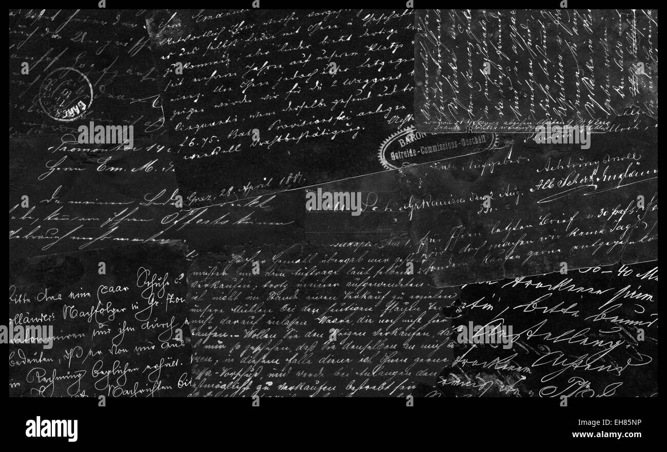 Old letter envelope handwriting hi-res stock photography and images - Alamy