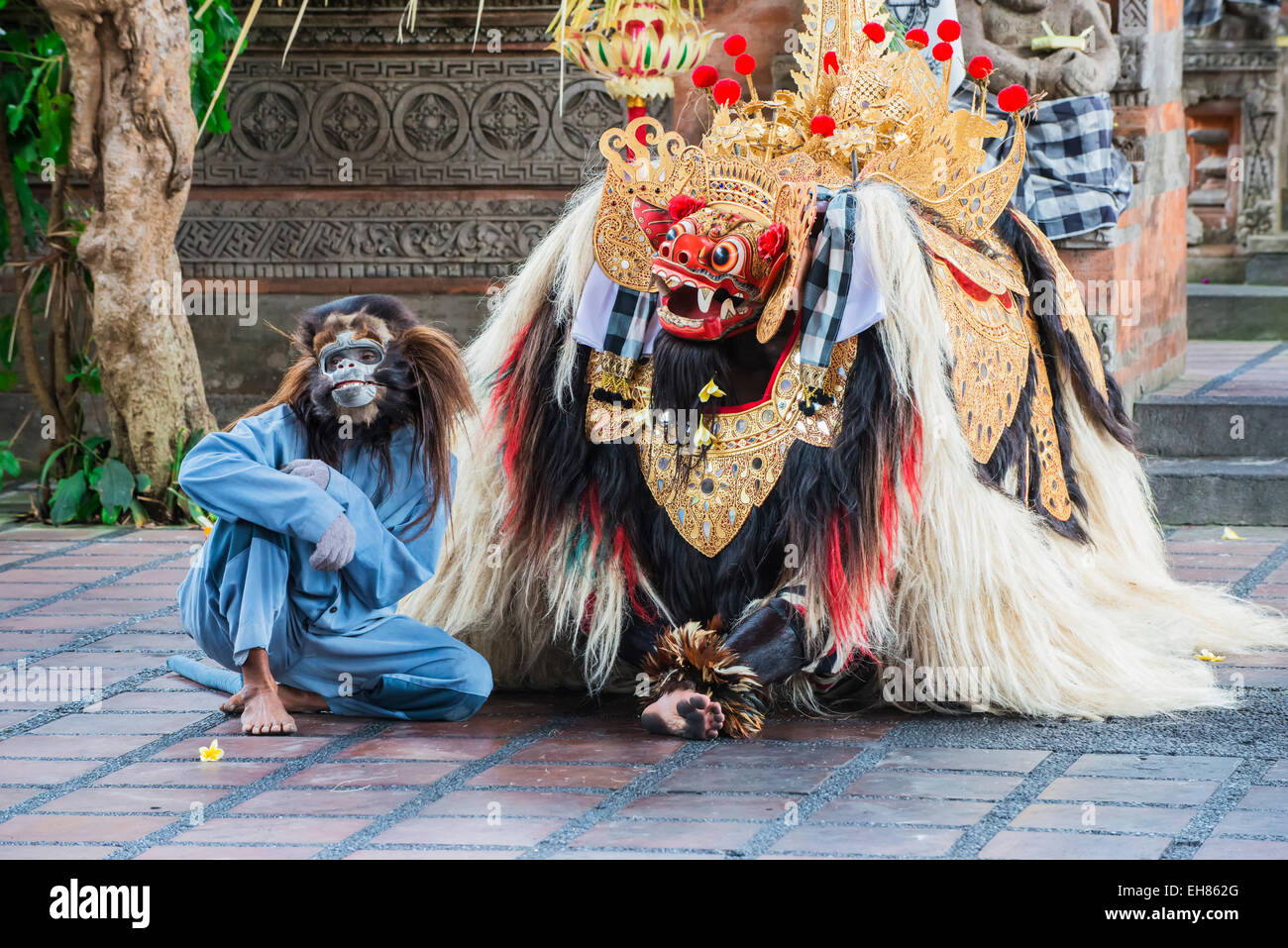 Barong and Kris dance, traditional Balinese dance, Ubud, Bali ...