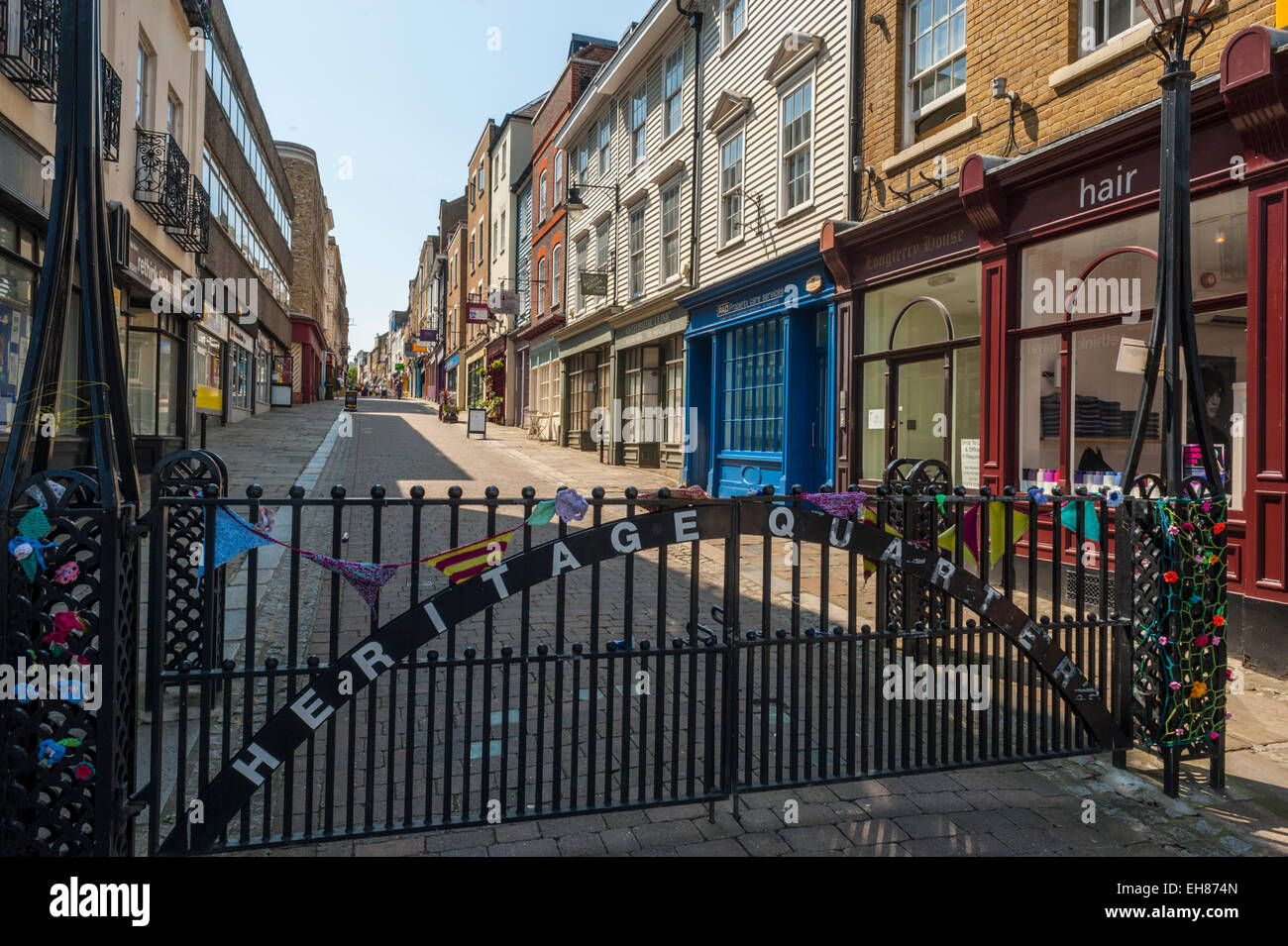 The Heritage Quarter at the lower end of the high street Gravesend Kent ...