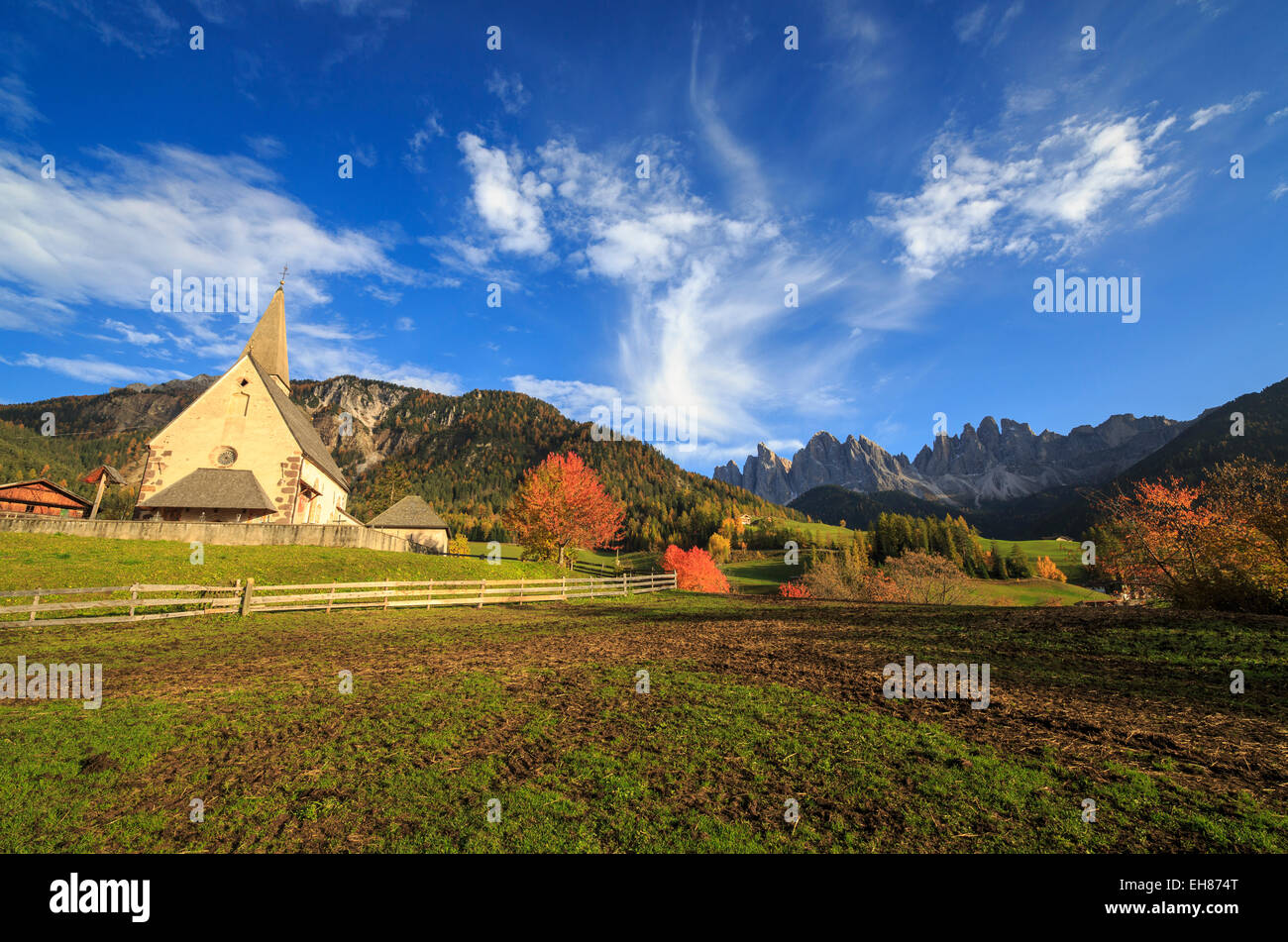 Val di funes hi-res stock photography and images - Alamy