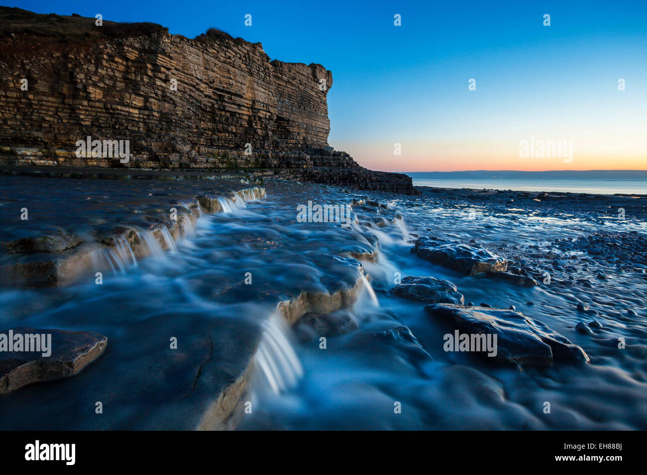Monknash, Glamorgan Heritage Coast, Vale of Glamorgan, Wales, UK Stock ...
