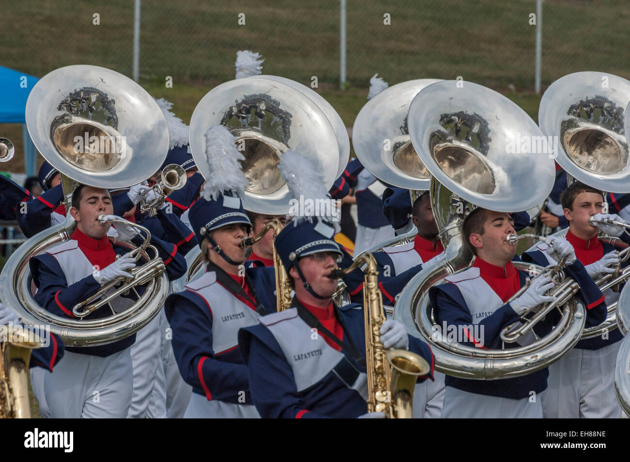 High School Marching Band Instruments