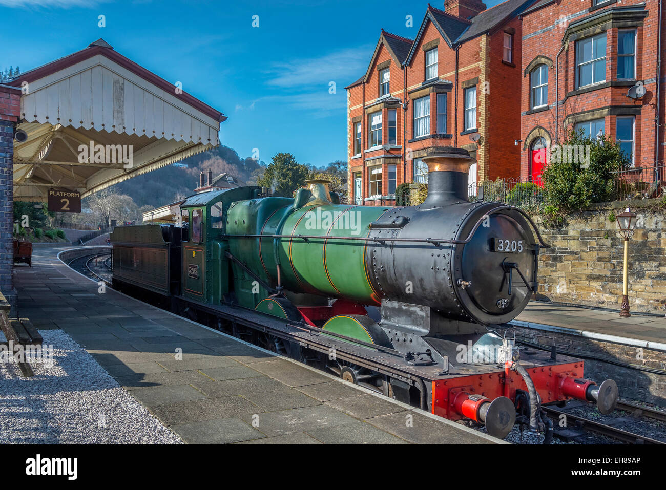 Steam & Stars 4, SSS4 at the Llangollen railway March 7 2015. GWR 0-6-0 ...