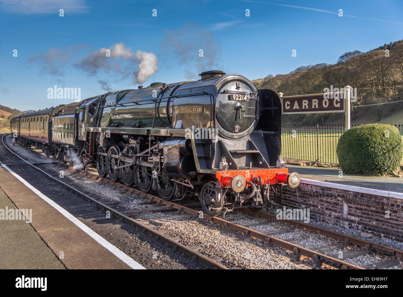 Class 9f locomotive hi-res stock photography and images - Alamy
