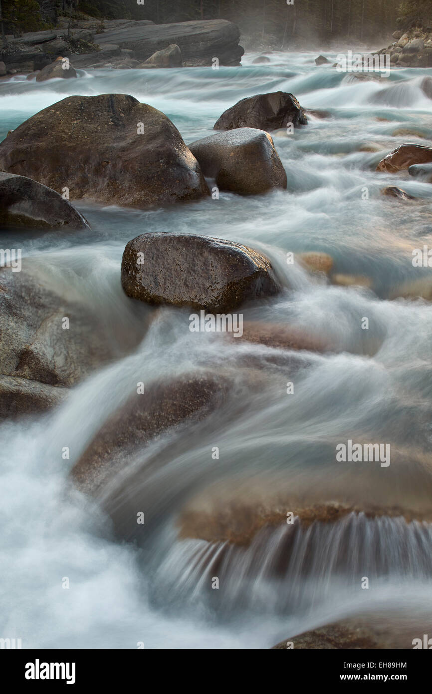 Cascades on the Mistaya River, Banff National Park, UNESCO World ...