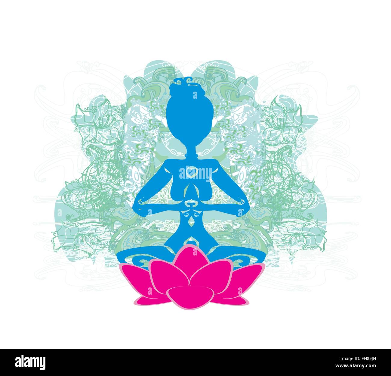 Yoga and Spirituality Stock Vector Image & Art - Alamy