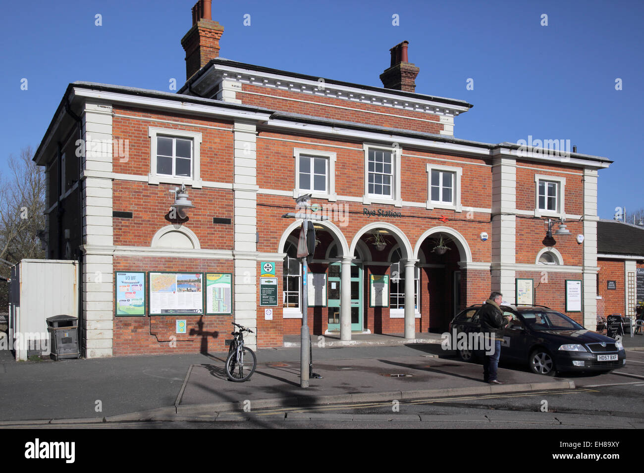 Rye railway station in east sussex Stock Photo - Alamy