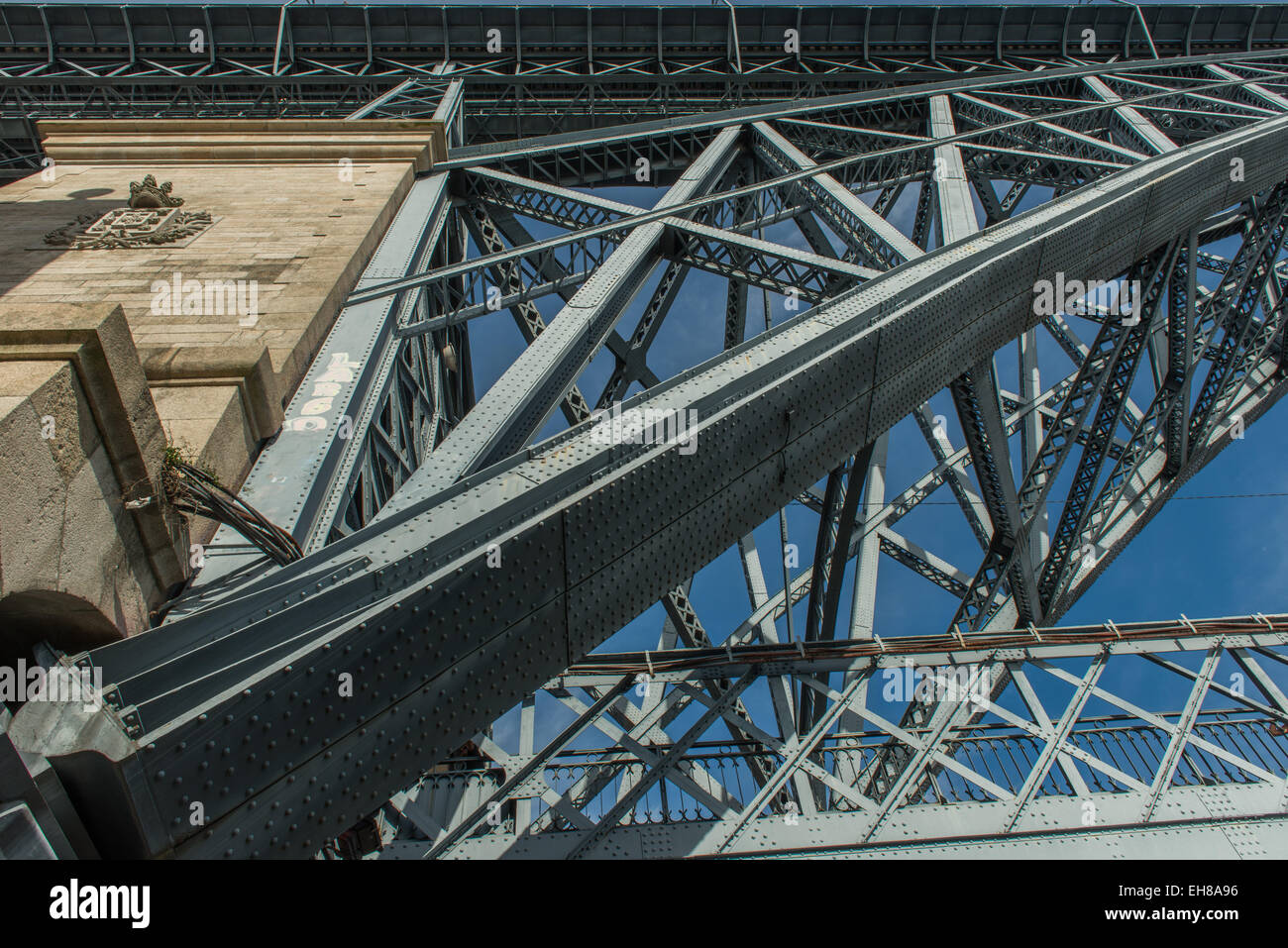 Porto, Ponte de Dom Luis I Bridge Stock Photo - Alamy