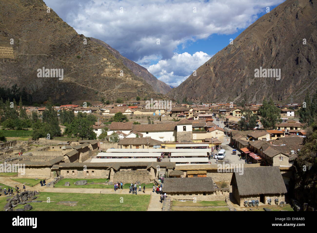 Salinas de maras, peru hi-res stock photography and images - Alamy