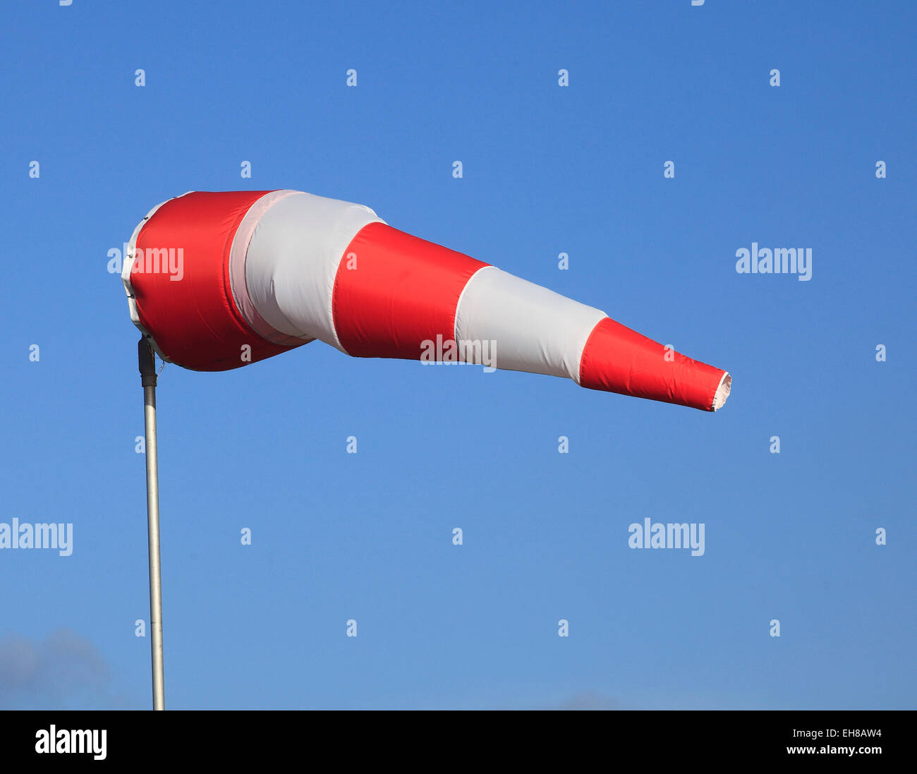 Wind Sock at airport Stock Photo - Alamy