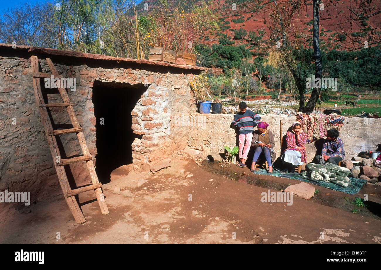 Berber house, Morocco Stock Photo - Alamy