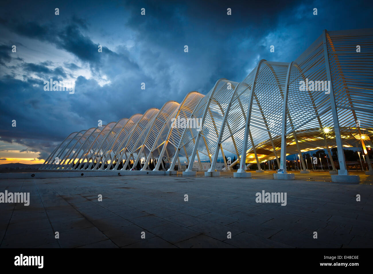 Main entrance to the Olympic Sports Complex in Athens Stock Photo - Alamy