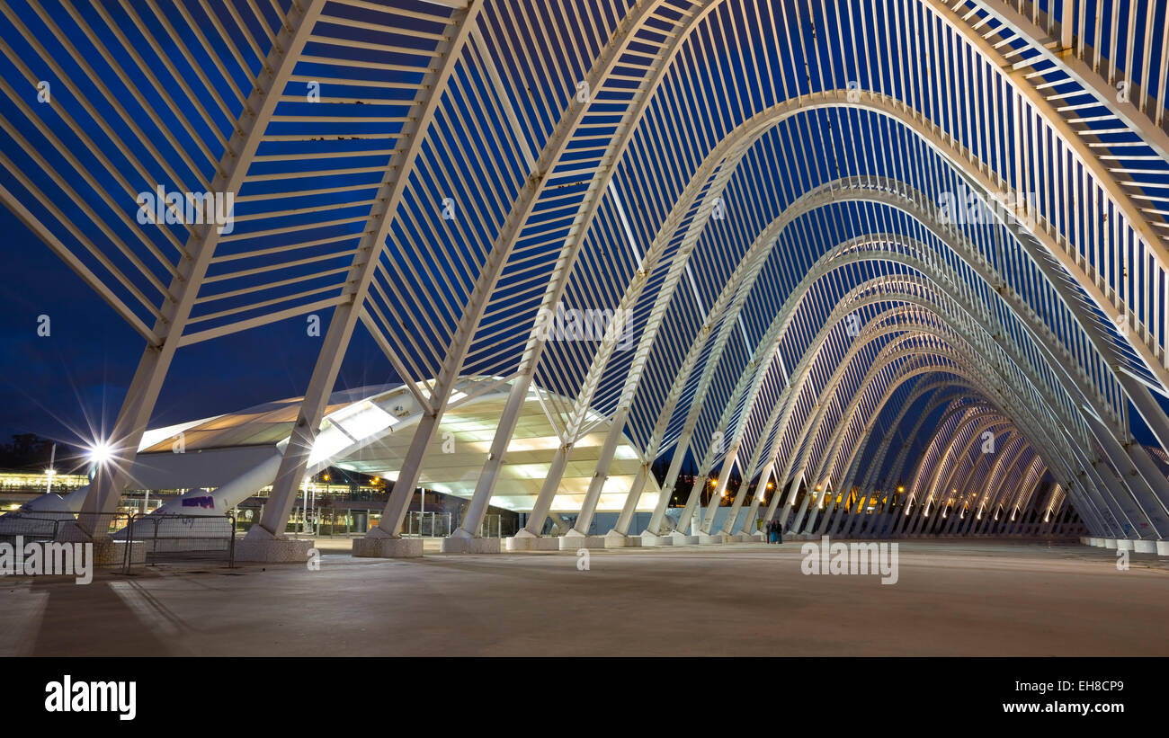 Main entrance to the Olympic Sports Complex in Athens Stock Photo - Alamy