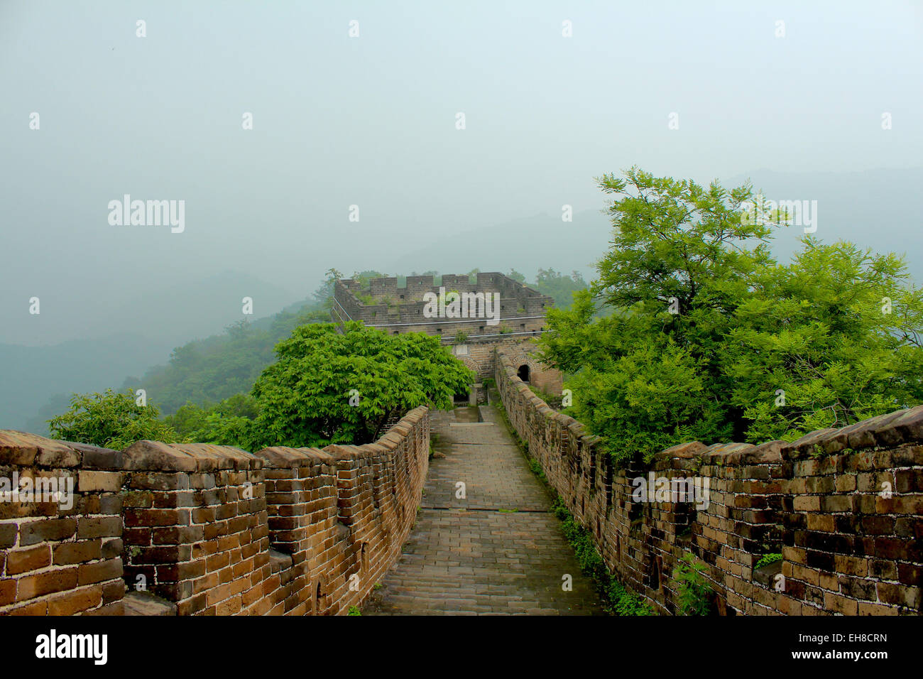 Photography of a Great Wall turret Stock Photo - Alamy