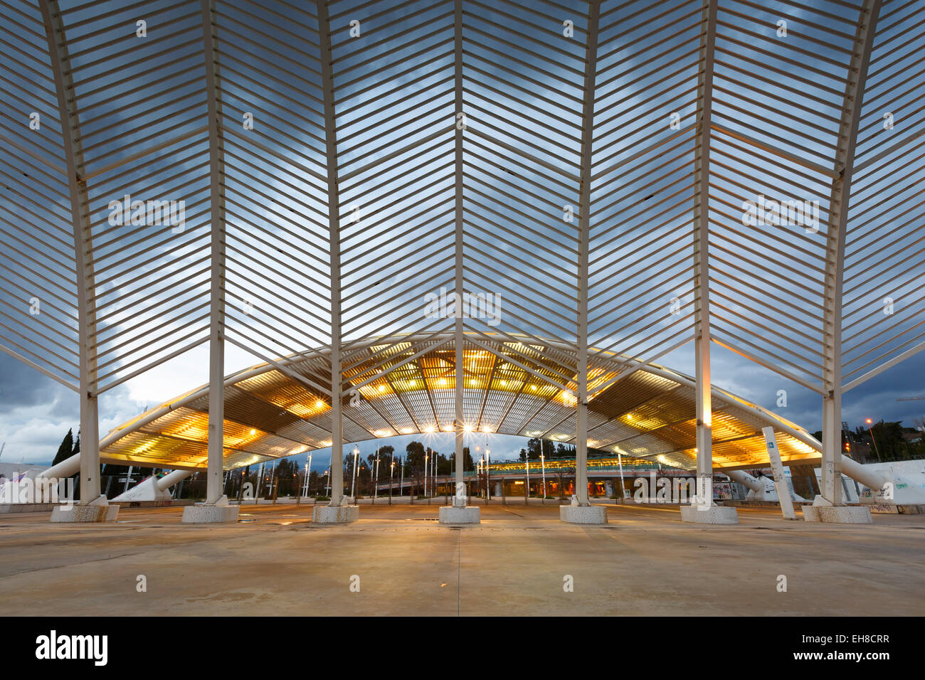 Main entrance to the Olympic Sports Complex in Athens Stock Photo - Alamy