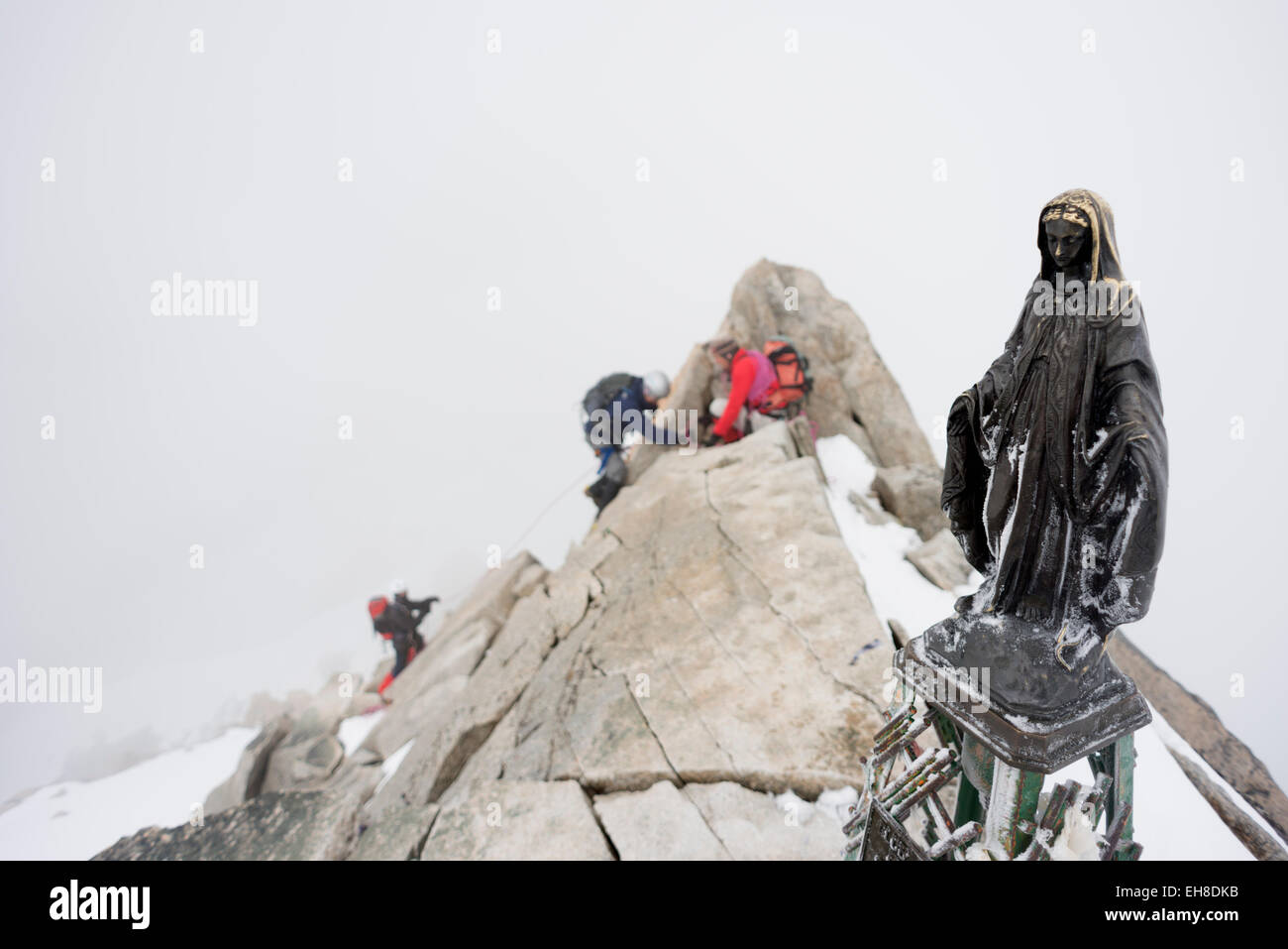Europe, France, Haute Savoie, Rhone Alps, Chamonix, summit of Tour ...