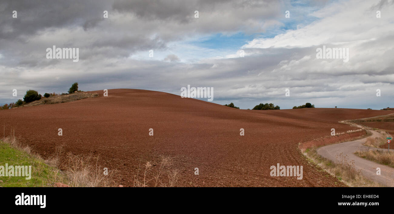 La Rioja Landscape autumn fall Stock Photo - Alamy