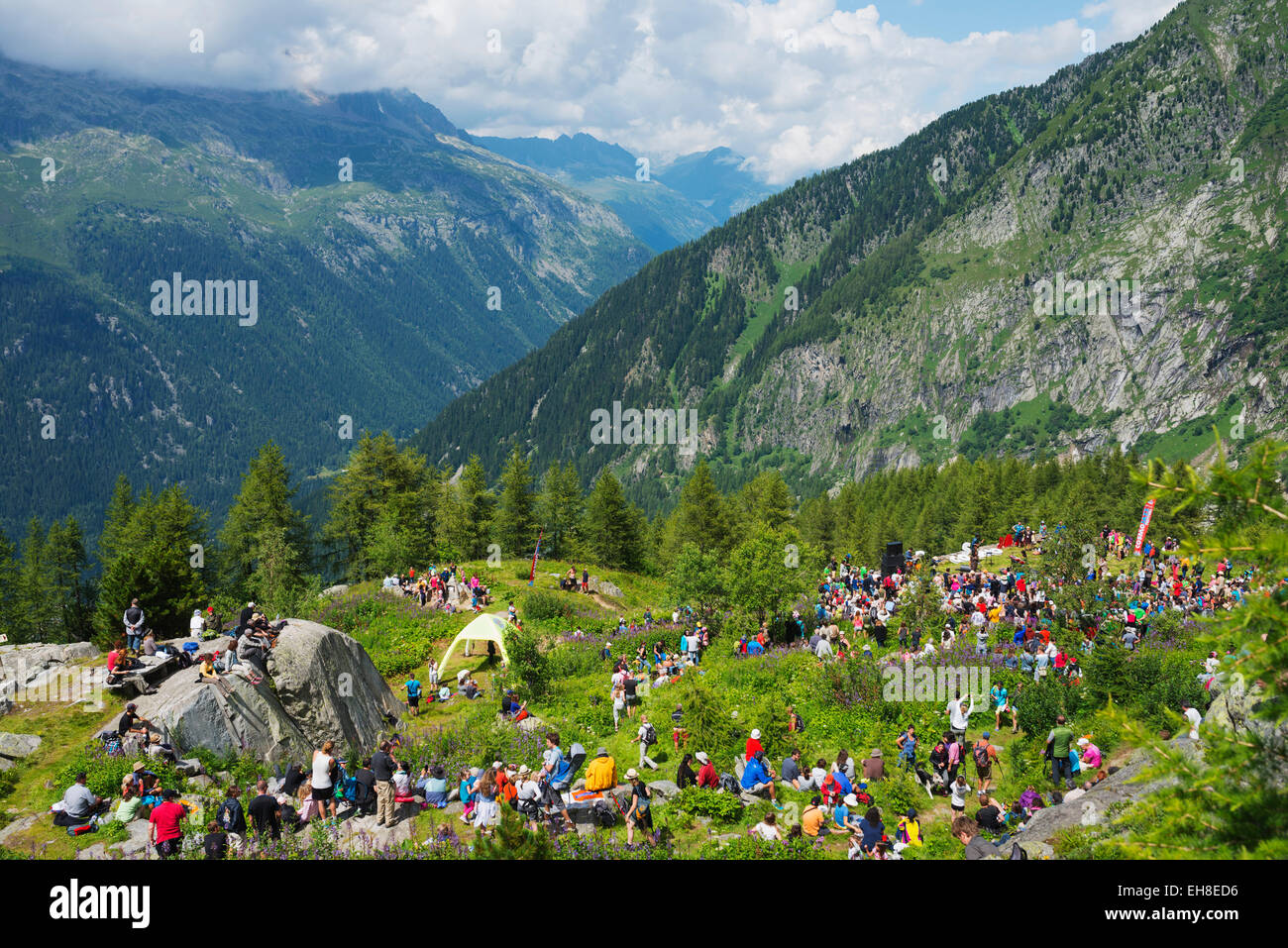 Chamonix summer hi-res stock photography and images - Alamy