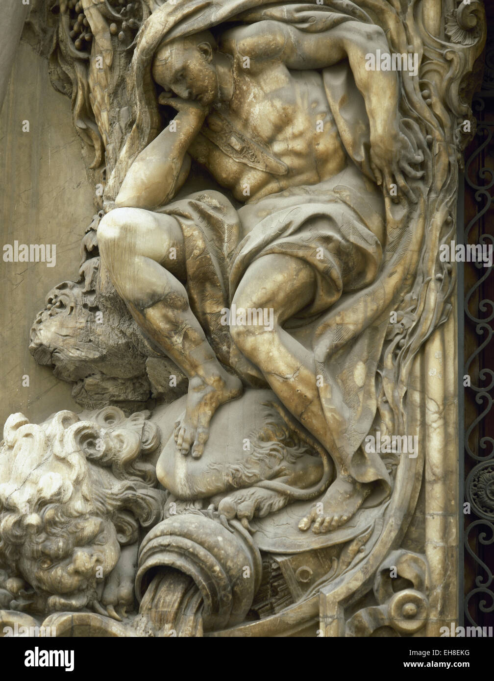 Spain. Valencia. Palace of the Marques de Dos Aguas. Rococo ...