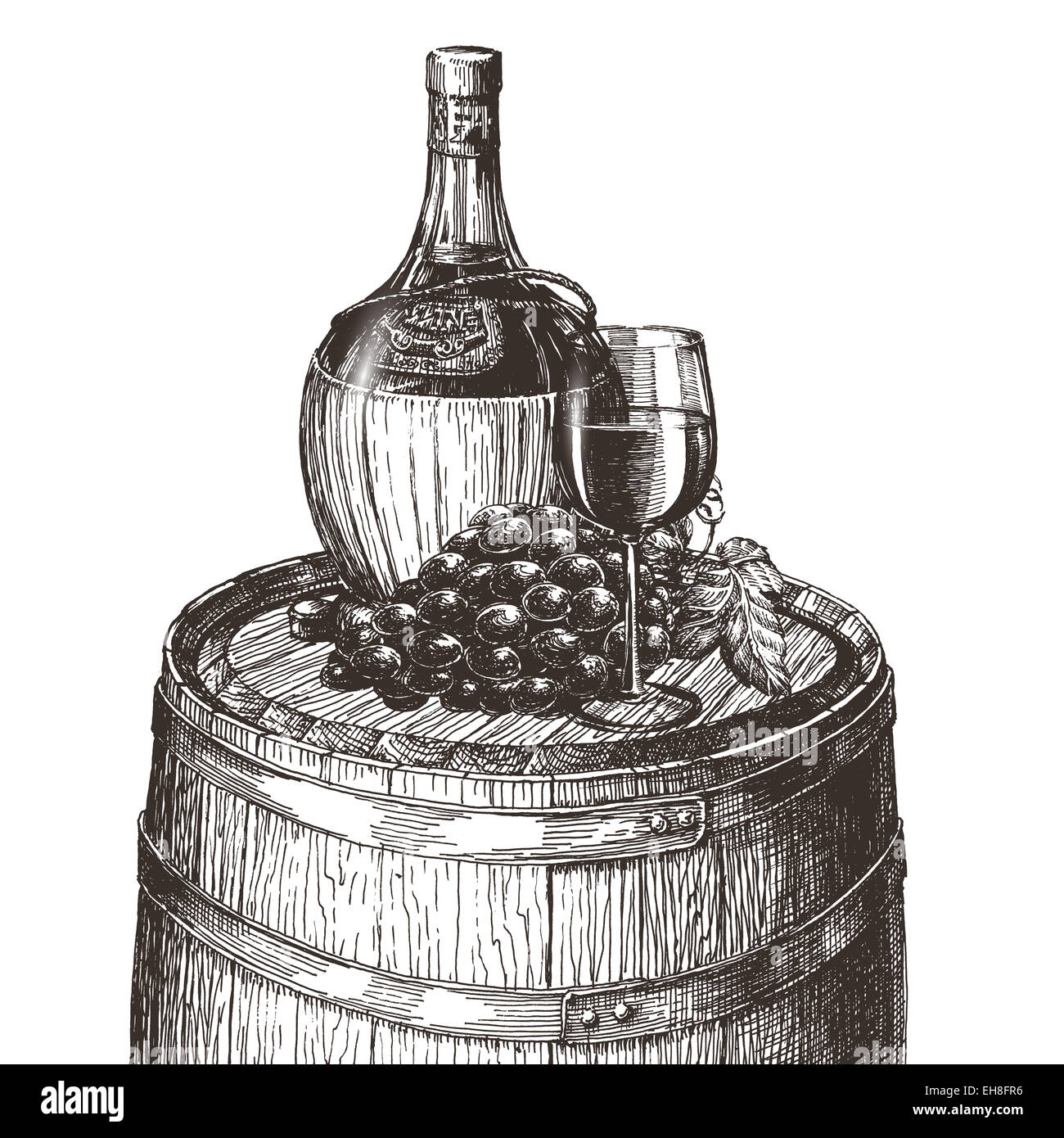 Winery Drawing