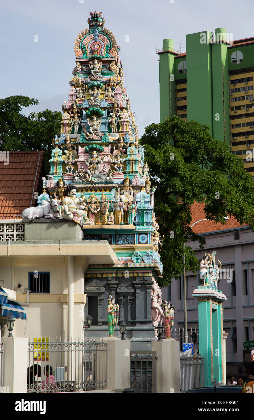 Singapore temple architecture hi-res stock photography and images - Alamy