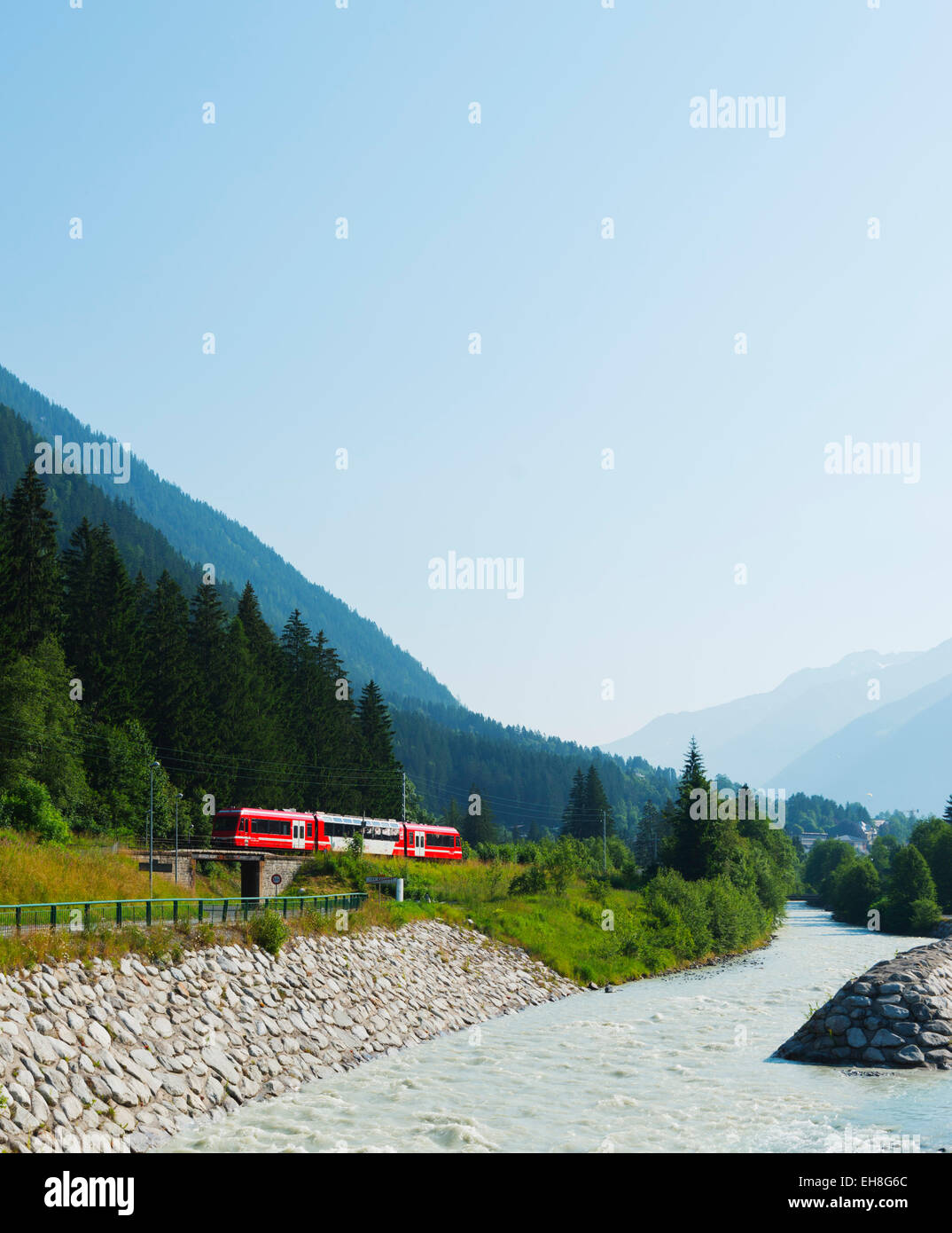 Mont blanc express chamonix hi-res stock photography and images - Alamy