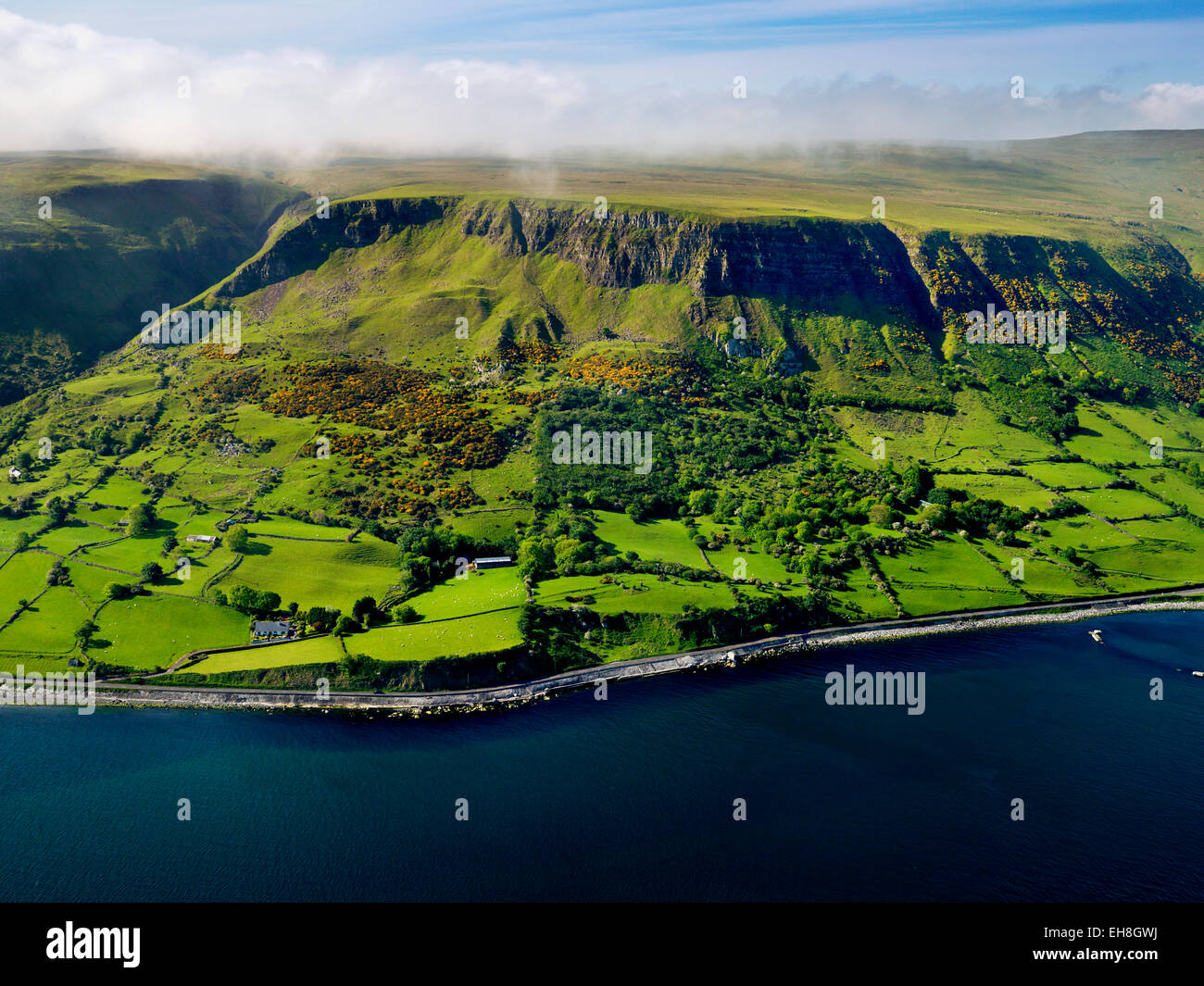 Glens of Antrim, Northern Ireland crt 9187 Stock Photo - Alamy