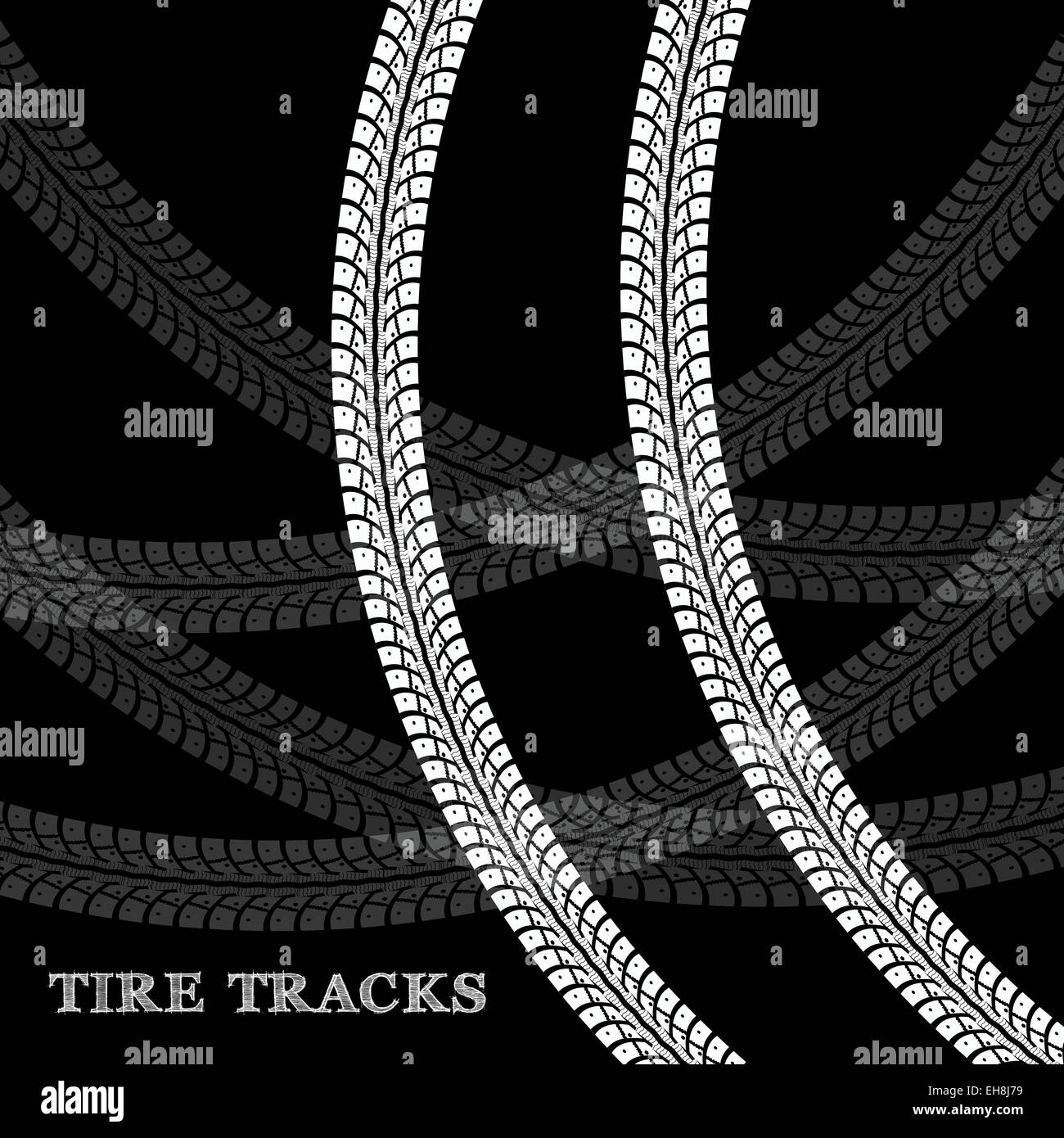 Tire track skid mark hi-res stock photography and images - Alamy