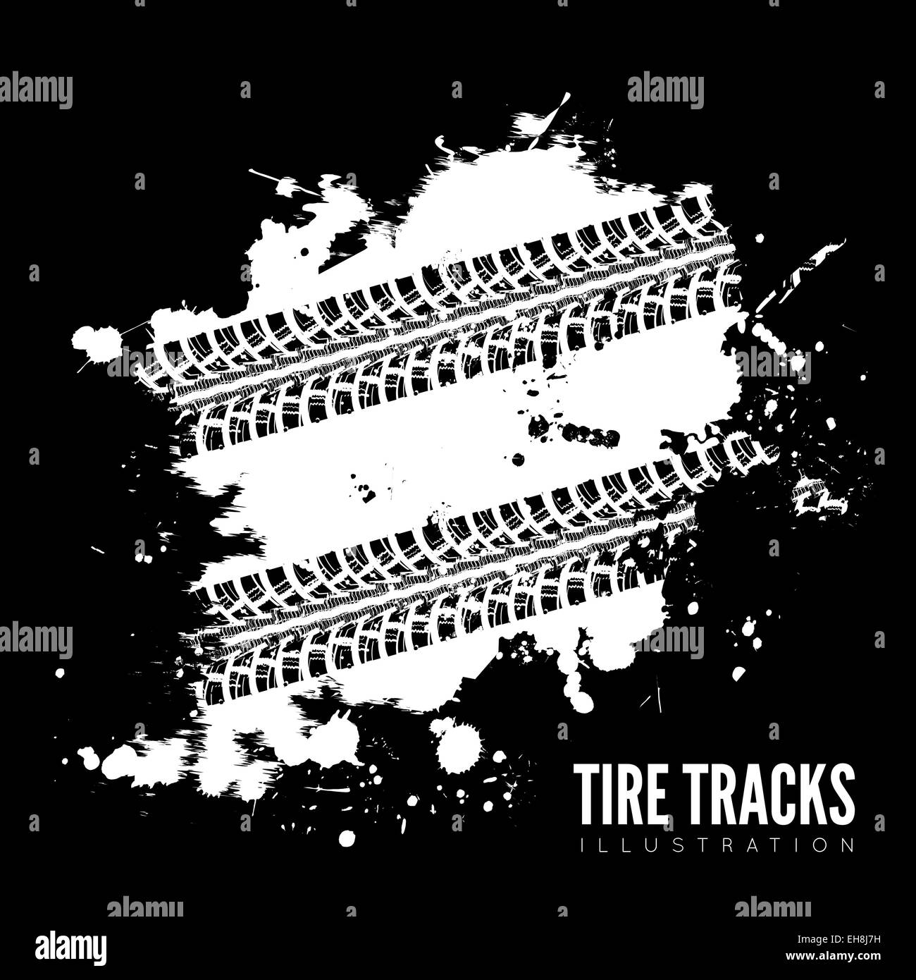 Bicycle tread illustration hi-res stock photography and images - Alamy