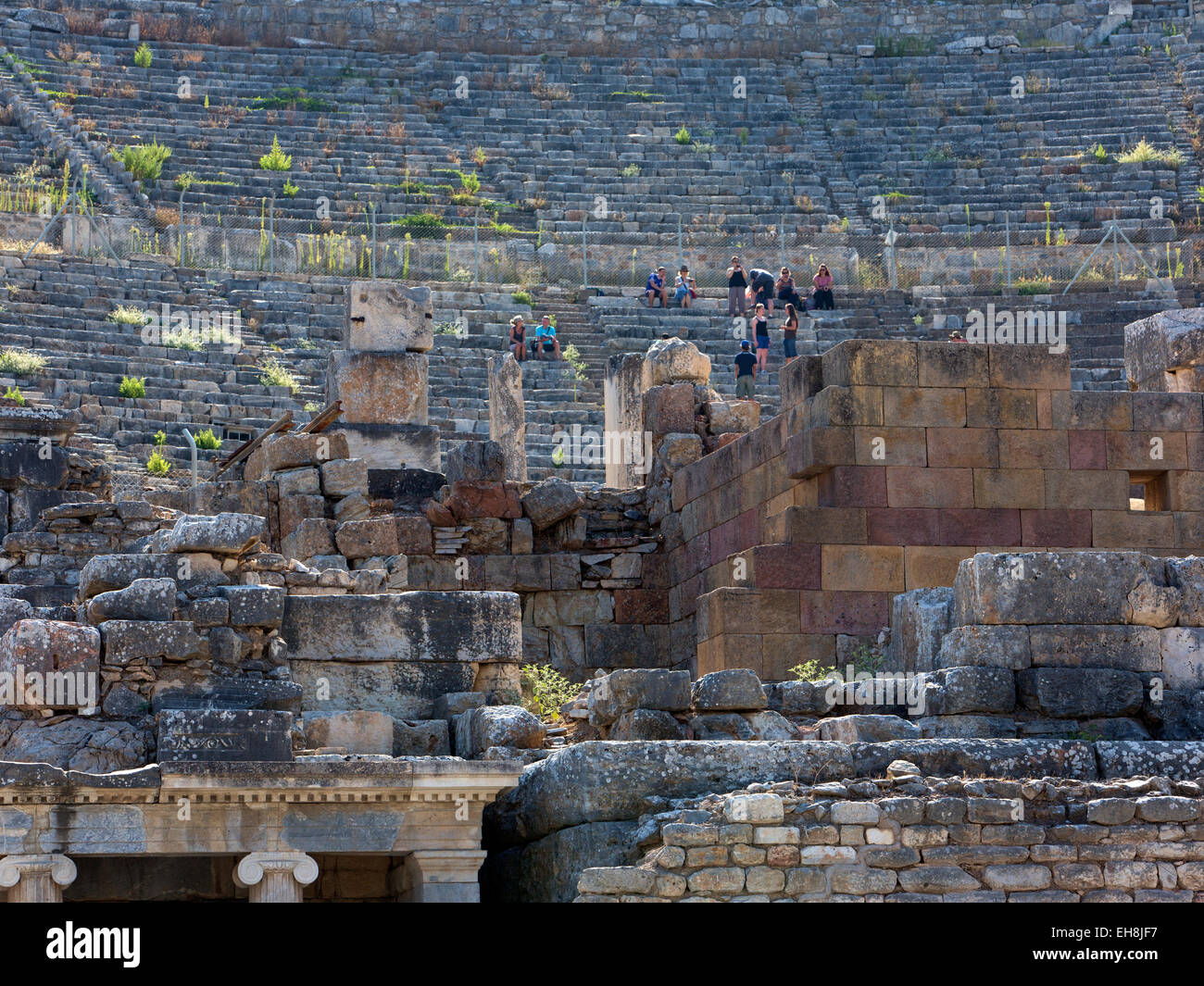 Ruins antique greek theater hi-res stock photography and images - Alamy