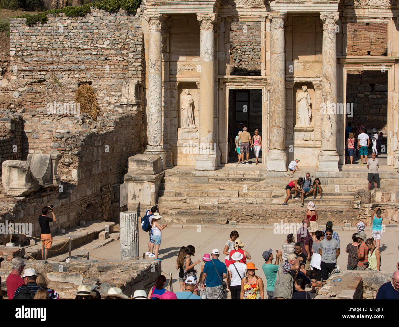 Library of Celcus Ephesus, Turkey Stock Photo - Alamy