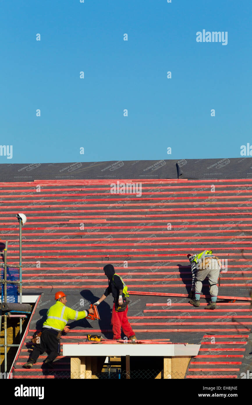 Slating roof hi-res stock photography and images - Alamy