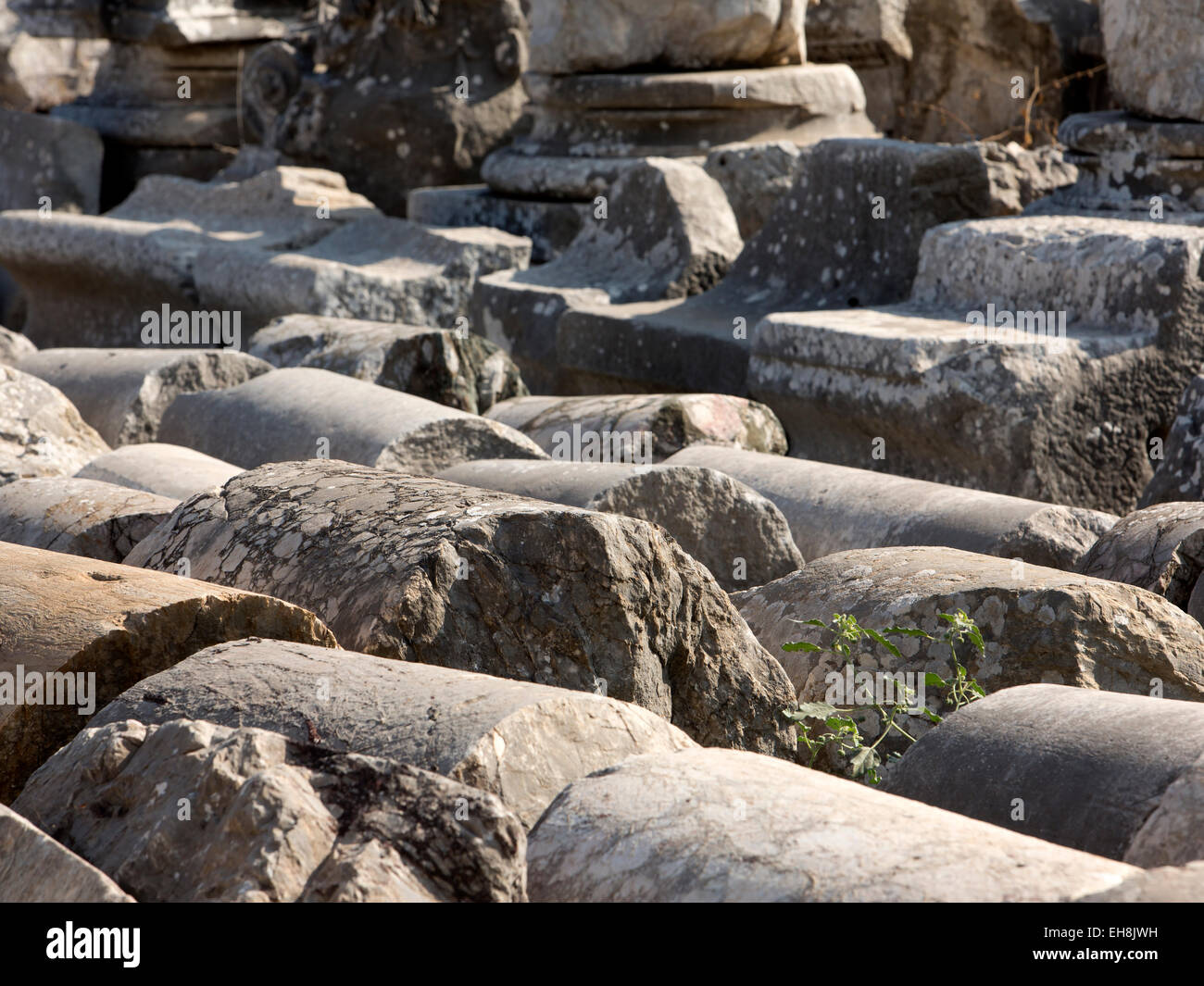 Ancient stone columns hi-res stock photography and images - Alamy