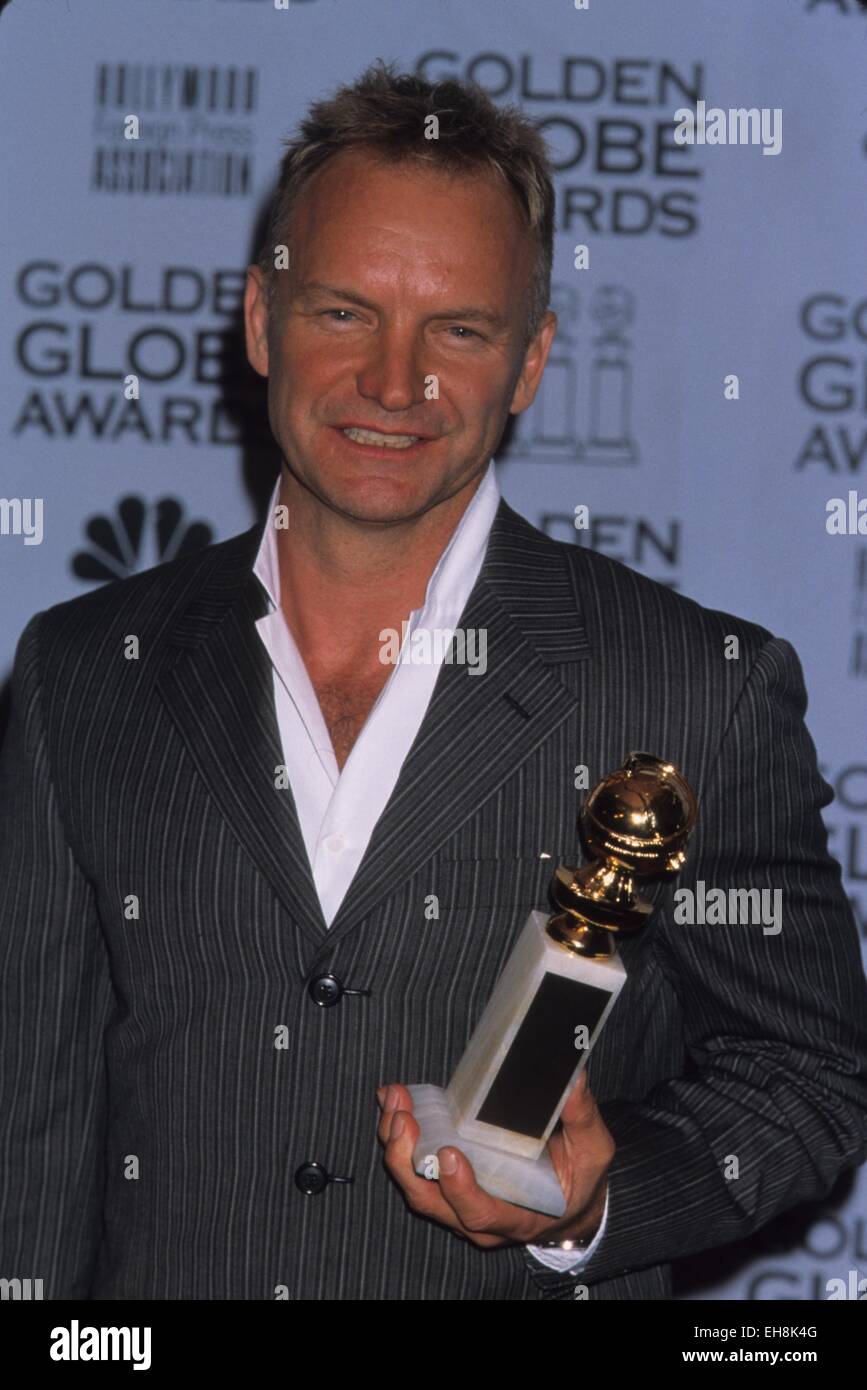 STING at 59th Golden Beverly HIlton Hotel Ca. 2002.k2384mf. © Michael ...