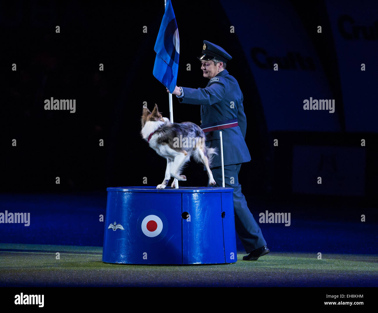 Birmingham, UK. 08th Mar, 2015. Mary Ray performing at Crufts during ...
