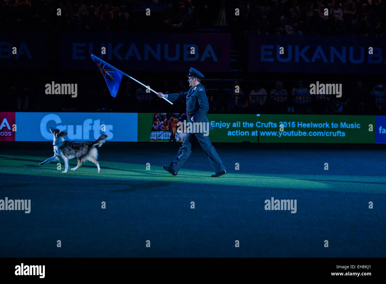 Birmingham, UK. 08th Mar, 2015. Mary Ray performing at Crufts during ...