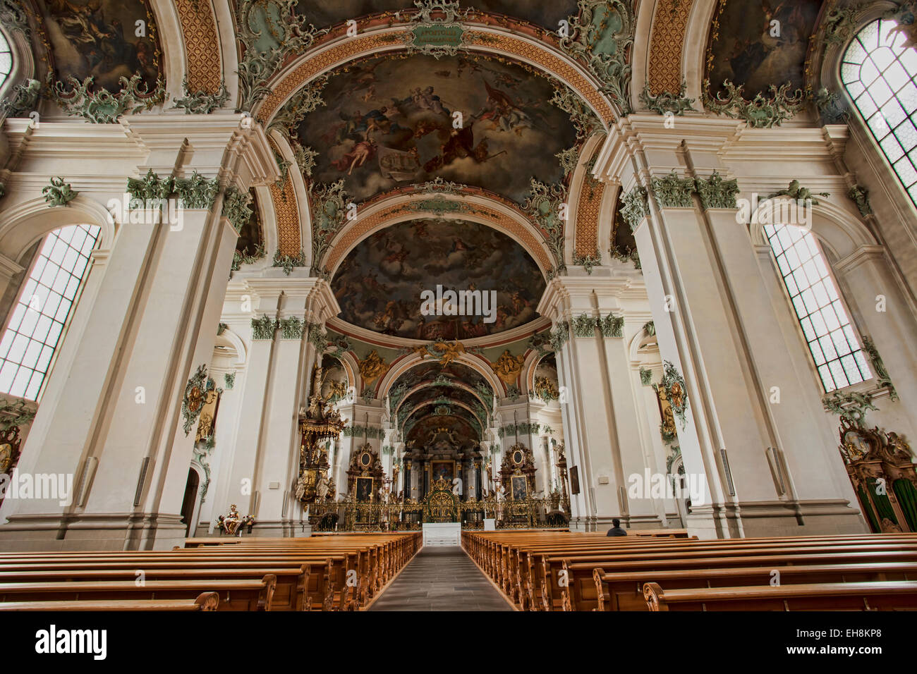 Abbey cathedral st gallen hi-res stock photography and images - Alamy