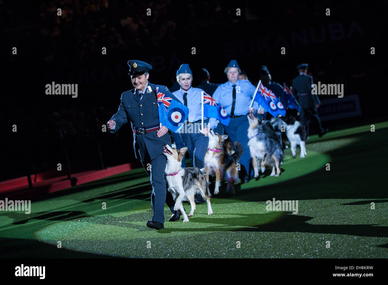Birmingham, UK. 08th Mar, 2015. Mary Ray performing at Crufts during ...