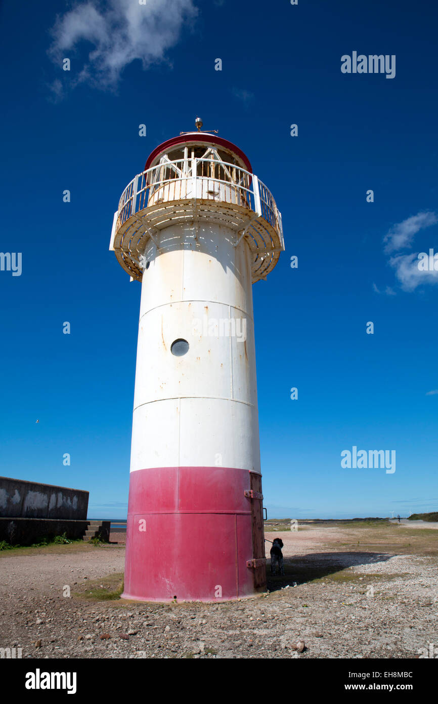 Lighthouse Hodbarrow RSPB Reserve Cumbria; UK Stock Photo - Alamy