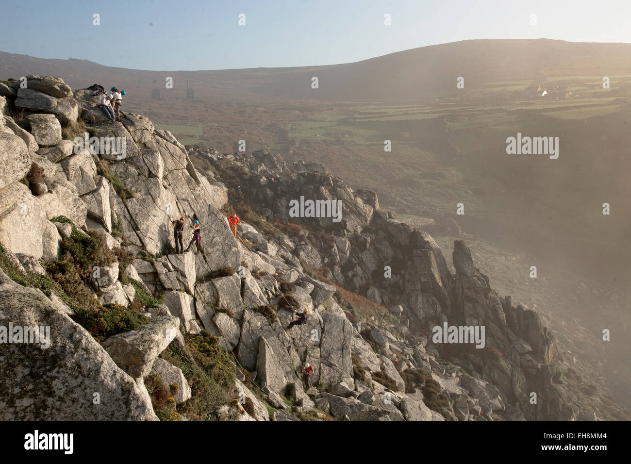 Climbing cliff face hi-res stock photography and images - Alamy