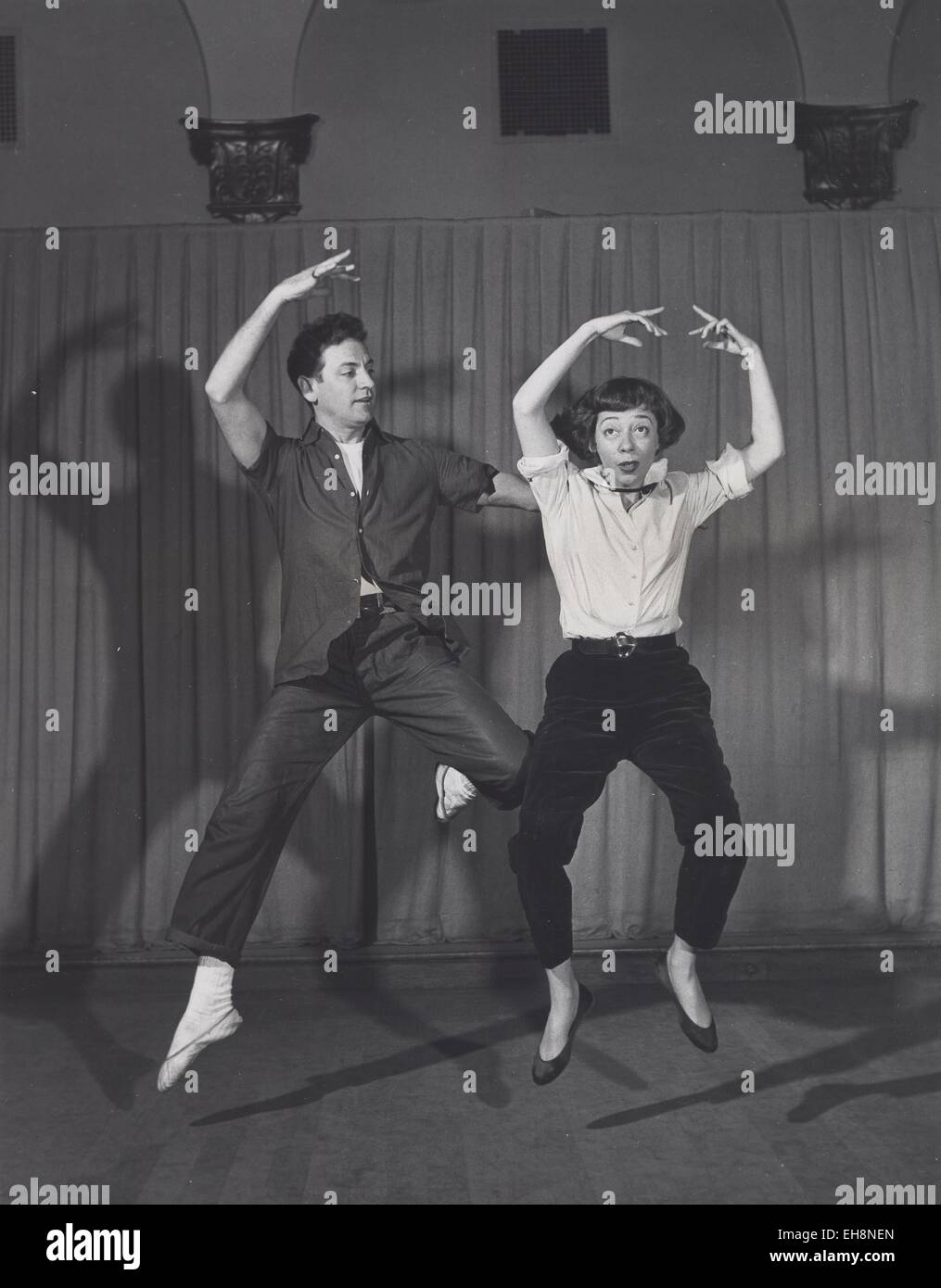 IMOGENE COCA with Sid Caesar.Nutty Nutcracker. © Jack Stager/Globe ...