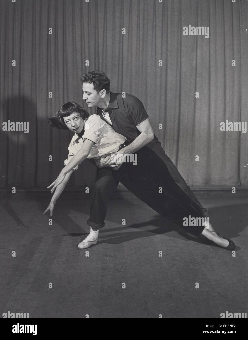 IMOGENE COCA with Sid Caesar.Nutty Nutcracker. © Jack Stager/Globe ...
