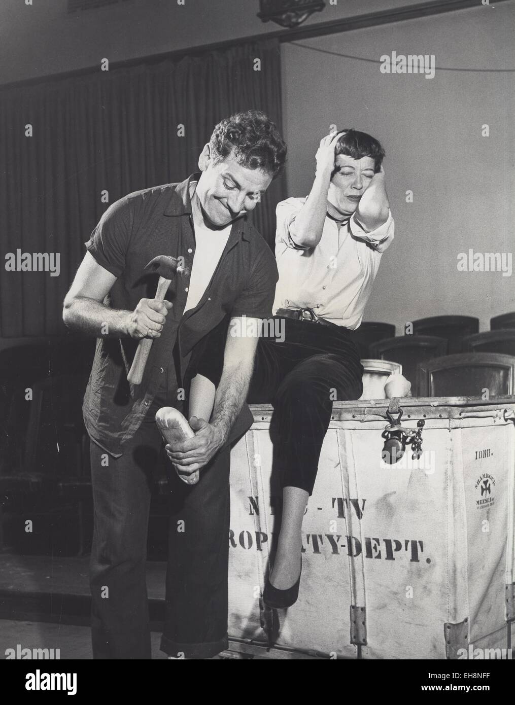 IMOGENE COCA with Sid Caesar.Nutty Nutcracker. © Jack Stager/Globe ...