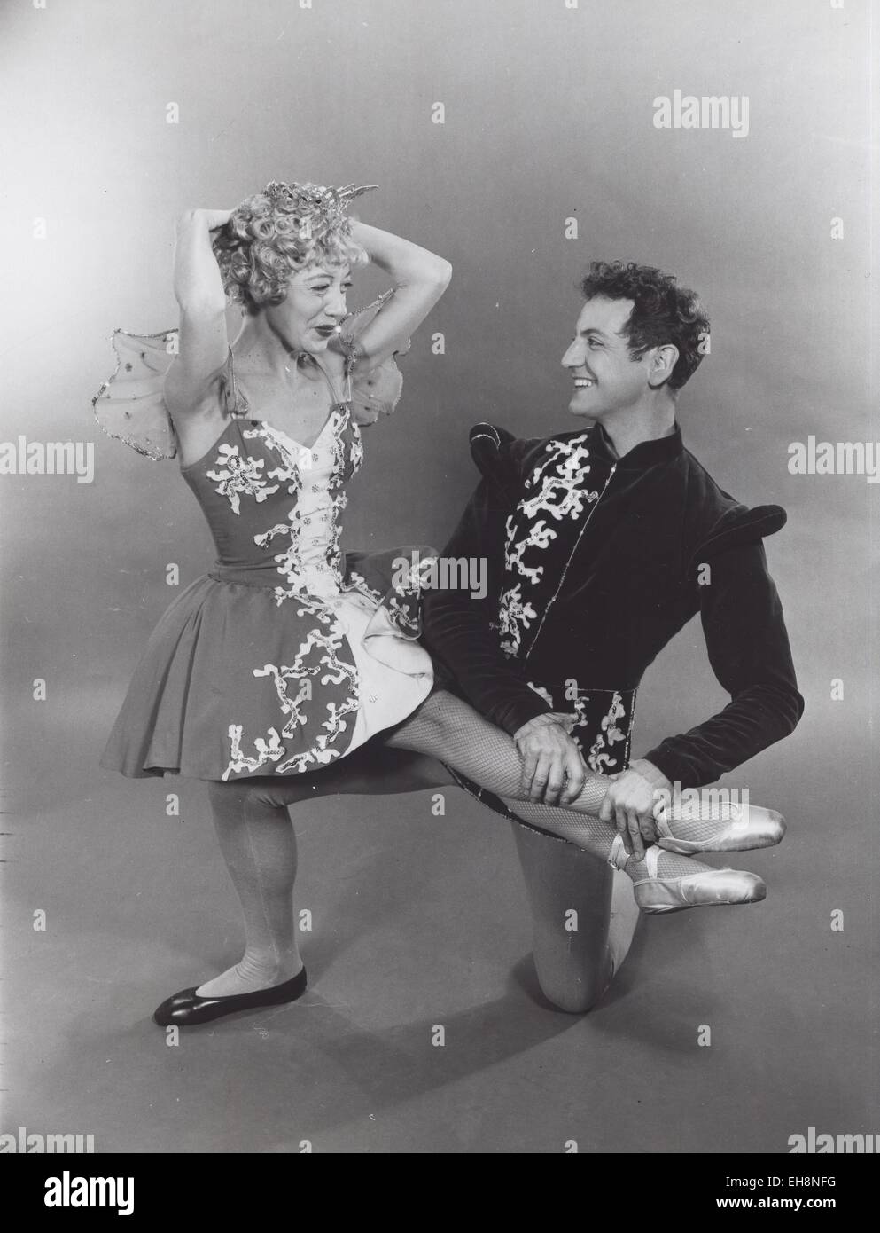 IMOGENE COCA with James Starbuck.Your Show of Shows. © Smp/Globe Photos ...