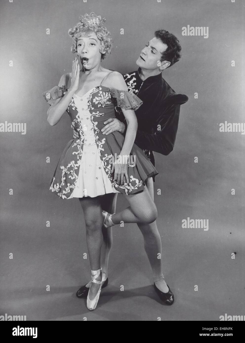 IMOGENE COCA with James Starbuck.Your Show of Shows. © Smp/Globe Photos ...