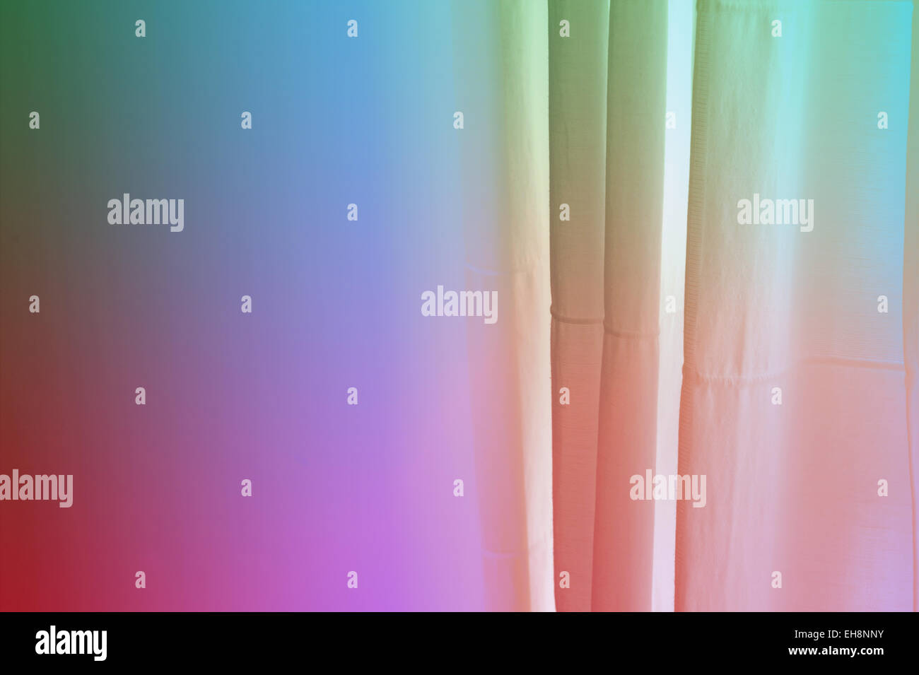 Pretty abstract background with vertical 3d lines Stock Photo - Alamy
