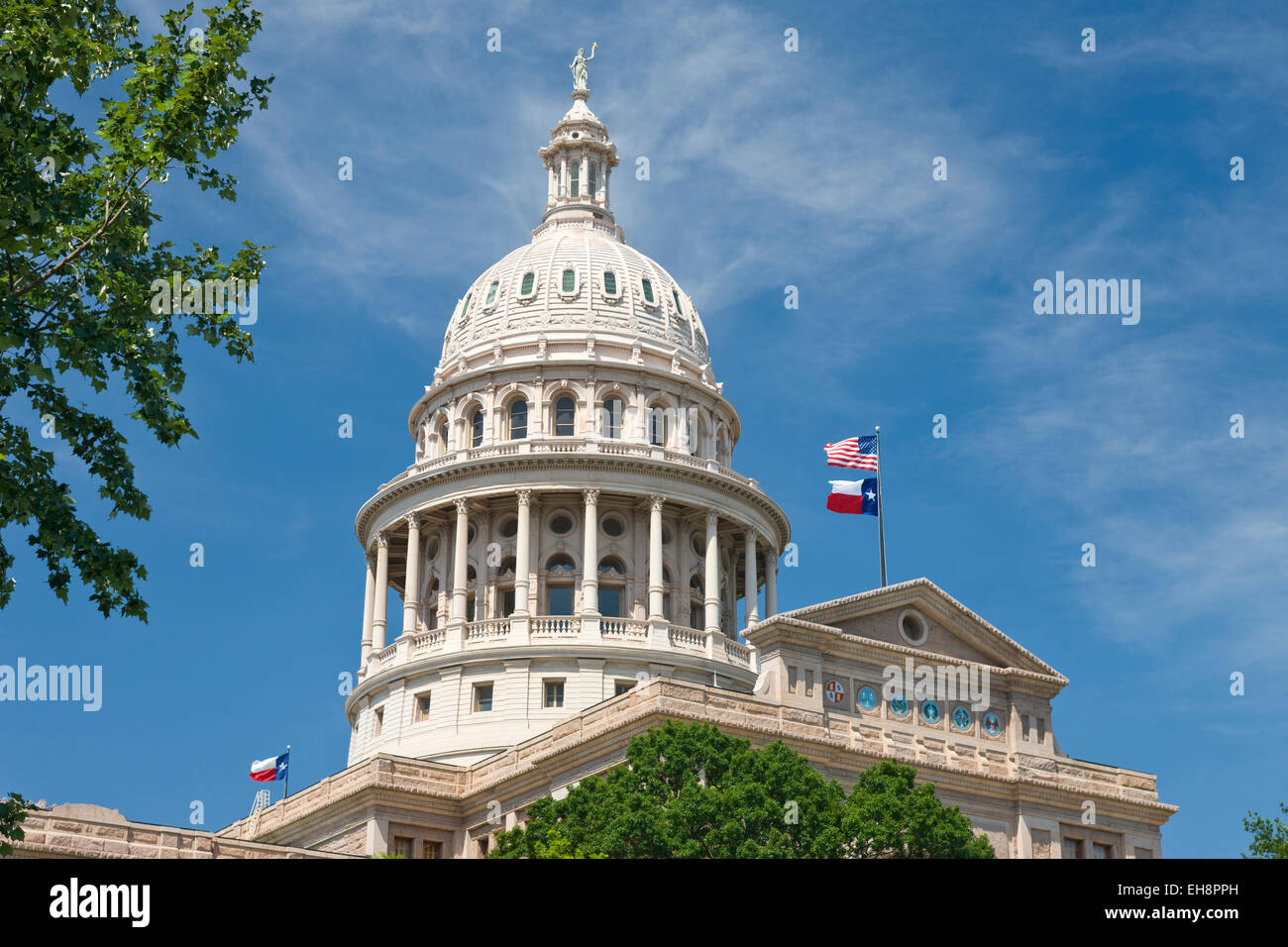 DOME STATE CAPITOL BUILDING AUSTIN TEXAS USA Stock Photo - Alamy